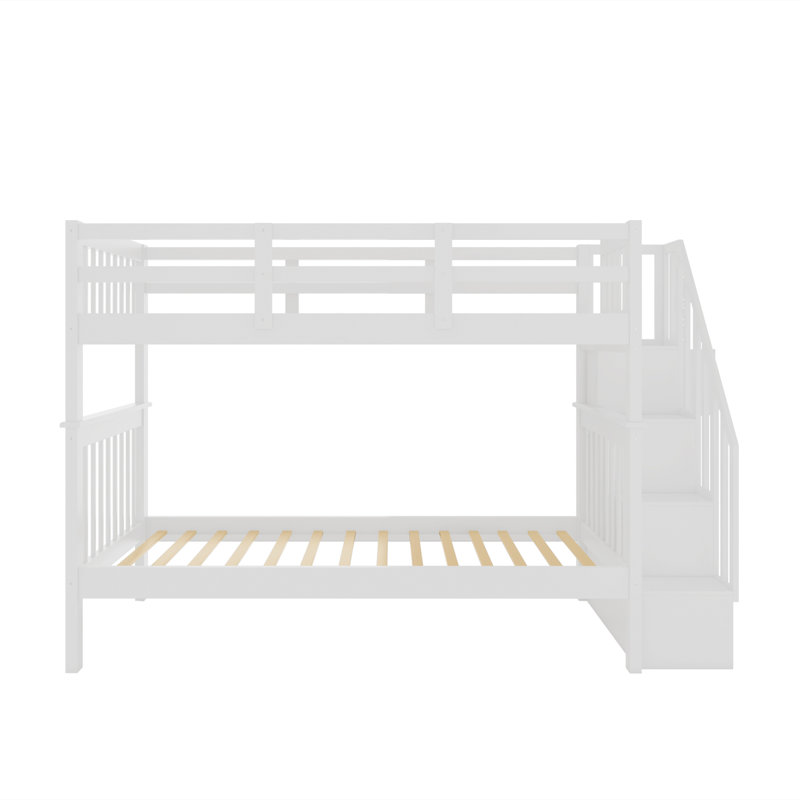 Harriet Bee Fadıl Twin Over Twin Standard Bunk Bed by Harriet Bee ...