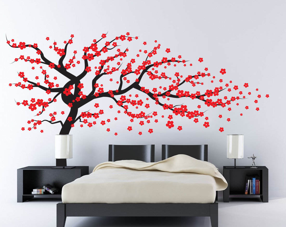 Wall Decal Source Cherry Blossom Tree Wall Decal & Reviews | Wayfair
