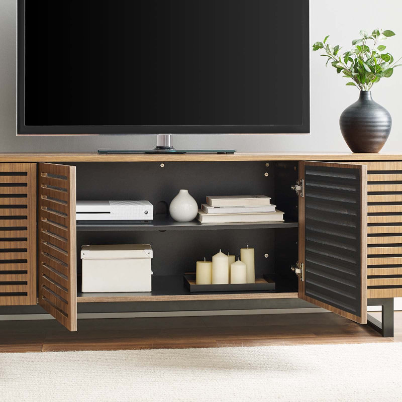Modway Parker Wood Walnut, 73" TV Stand & Reviews | Wayfair