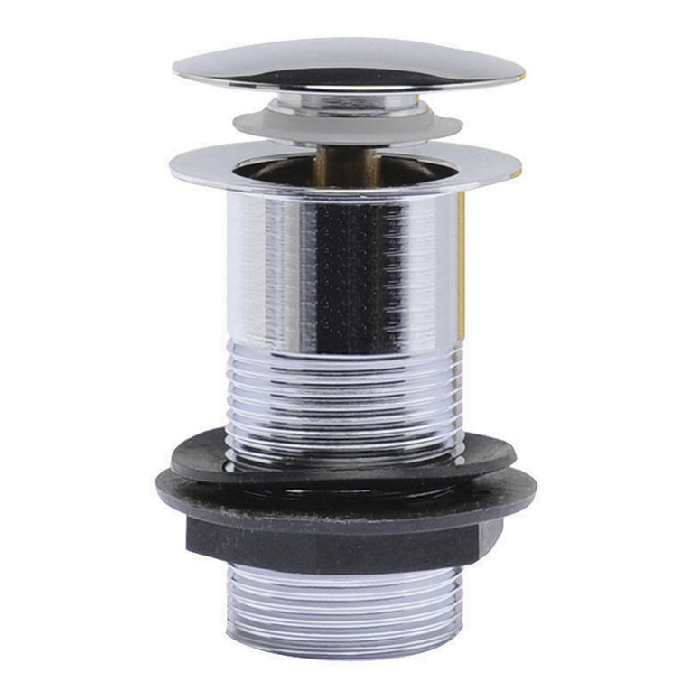 Hudson Reed Wastes & Extras 61mm Unslotted Push Button Basin Waste ...