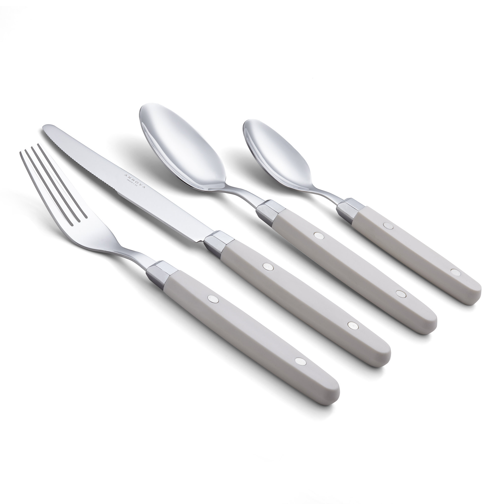 ANNOVA 24 Piece Flatware Set, Service for 6 | Wayfair