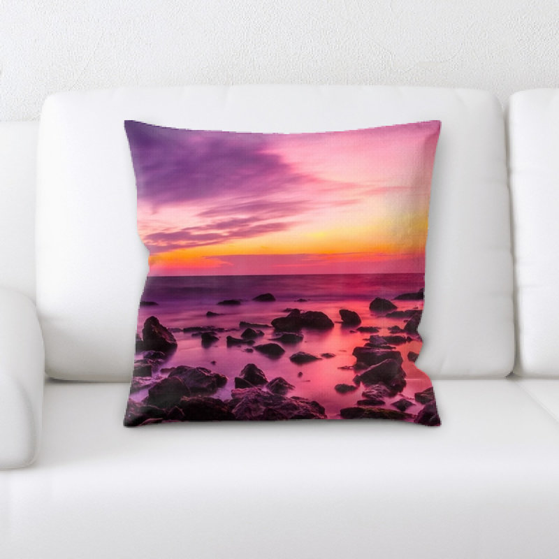 Rug Tycoon Sunset Throw Pillow | Wayfair