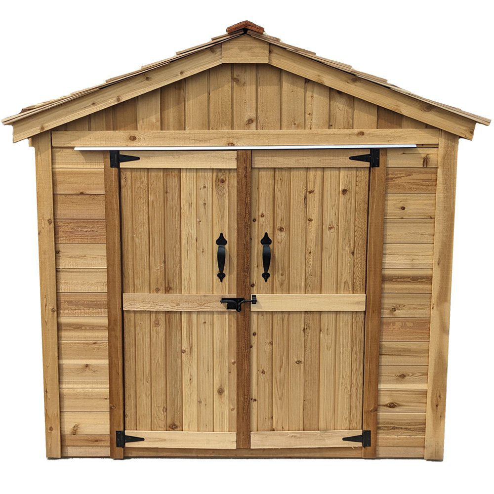 Outdoor Living Today 6 ft. W x 3 ft. D Solid Wood Storage Shed | Wayfair