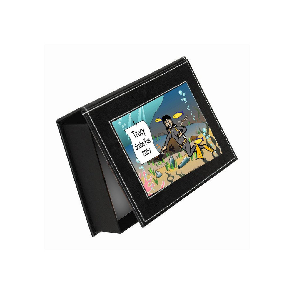Trinx Personalized Ntt Scuba Diving Memory Box | Wayfair