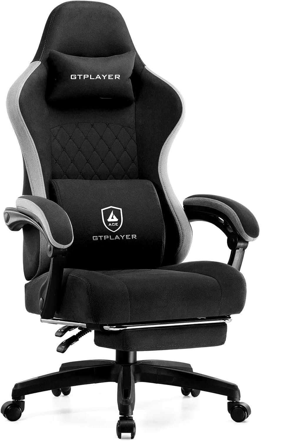 INKEDZ Gaming Chair, Computer Office Chair with Pocket Spring Cushion ...