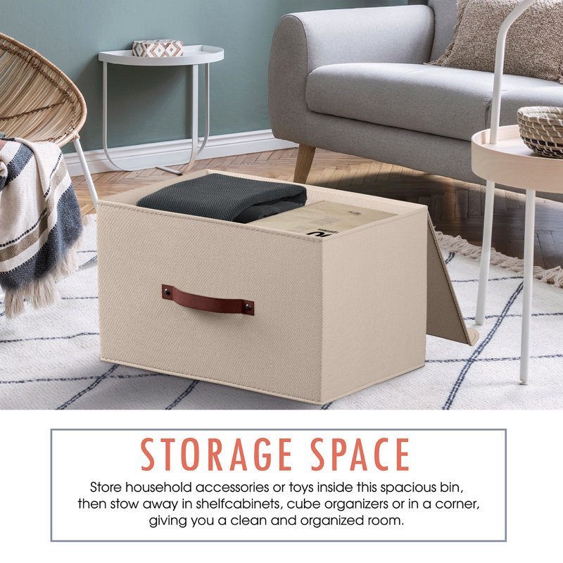 Latitude Run® Foldable Fabric Box Set & Reviews | Wayfair