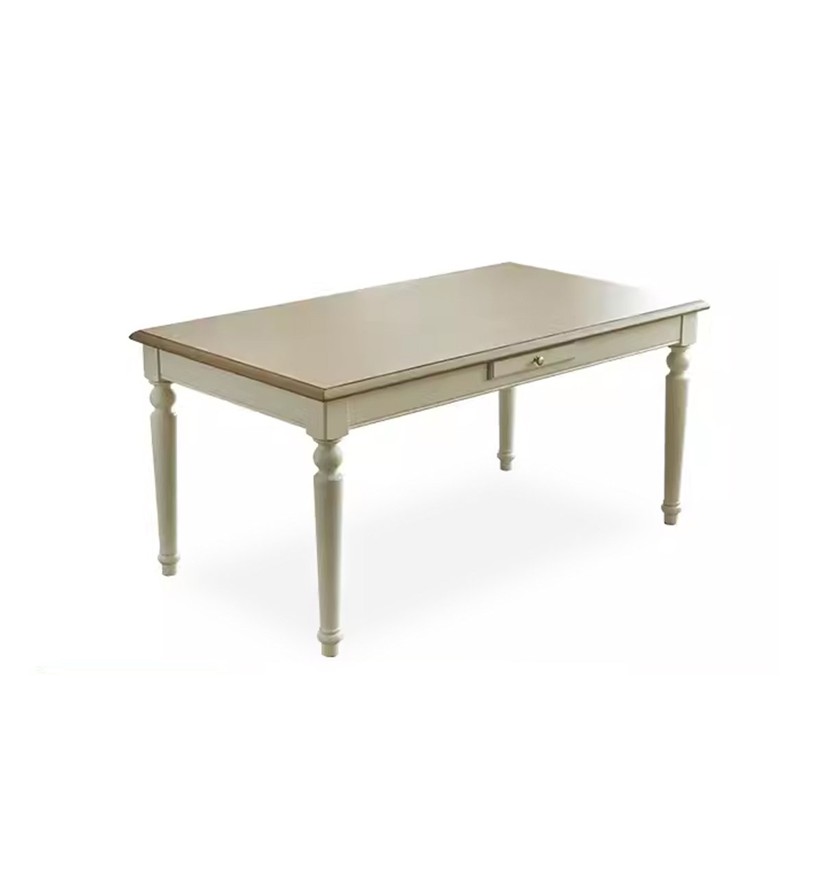 Stella Trek American-style rectangular solid wood dining table with ...