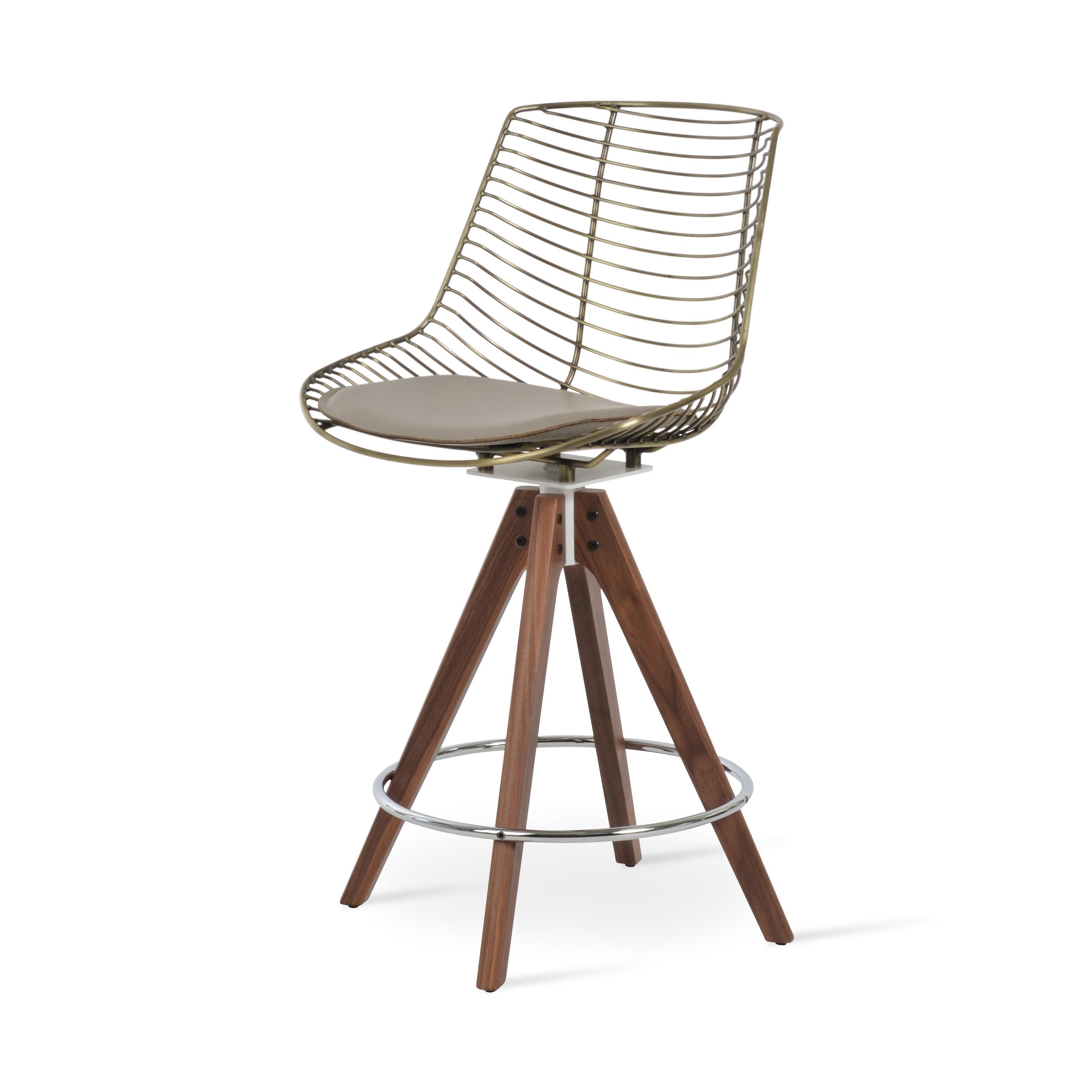 sohoConcept Tiger Pyramid Counter Stool - Wayfair Canada