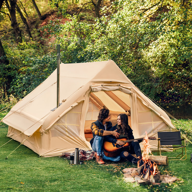 MELLCOM Inflatable Camping Tent with Pump & Reviews | Wayfair