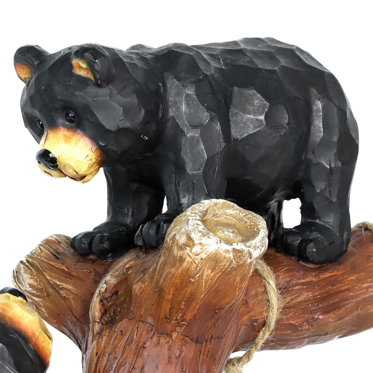 Exhart Hand Painted Bear Family Tree Garden Statuary, 14 Inch & Reviews ...