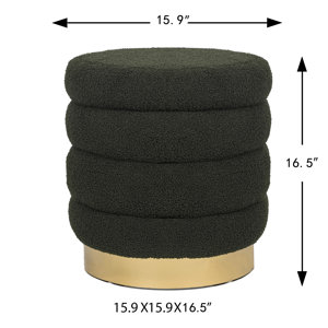 Mercer41 Mithusa Upholstered Ottoman & Reviews | Wayfair