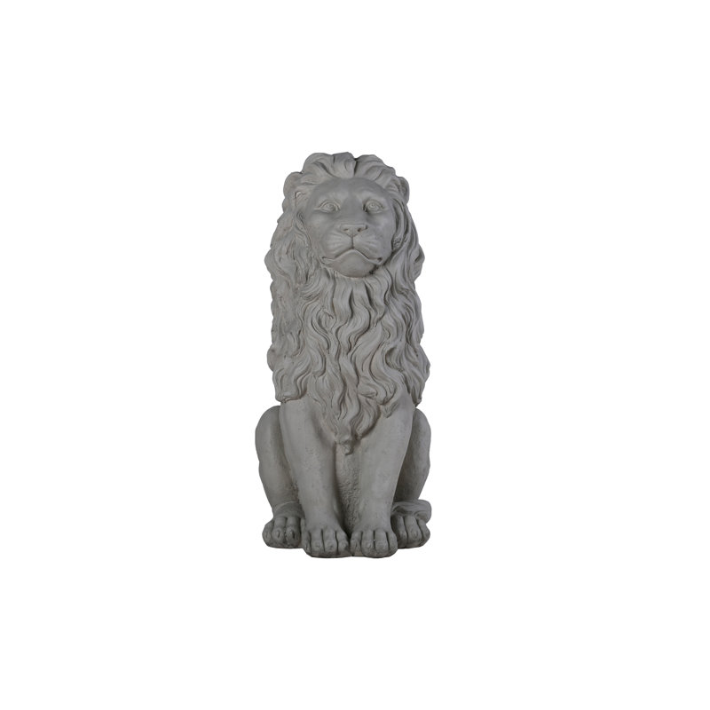 Hi-Line Gift Ltd. Majestic Guardian Sitting Lion Statue | Wayfair
