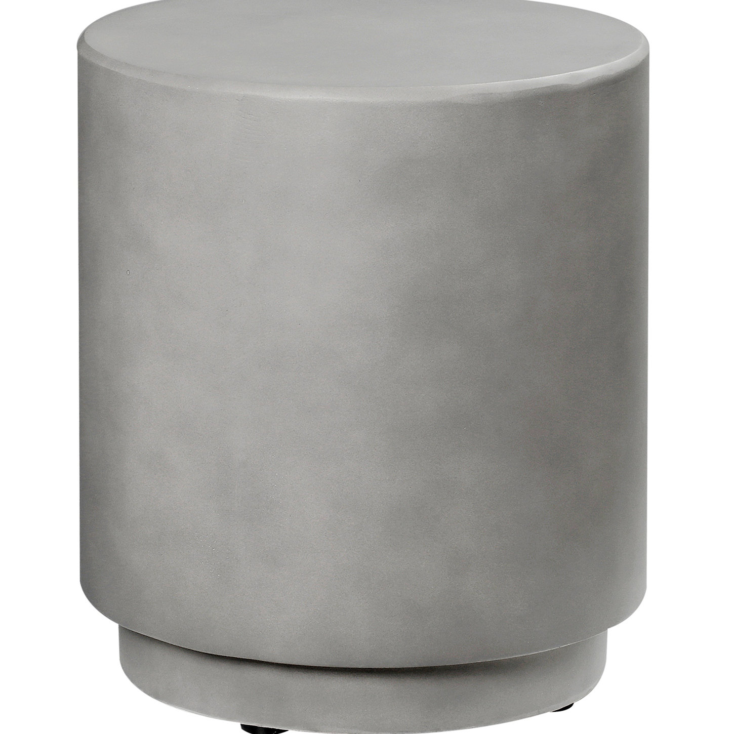 Orren Ellis Nellina Concrete Top End Table | Wayfair