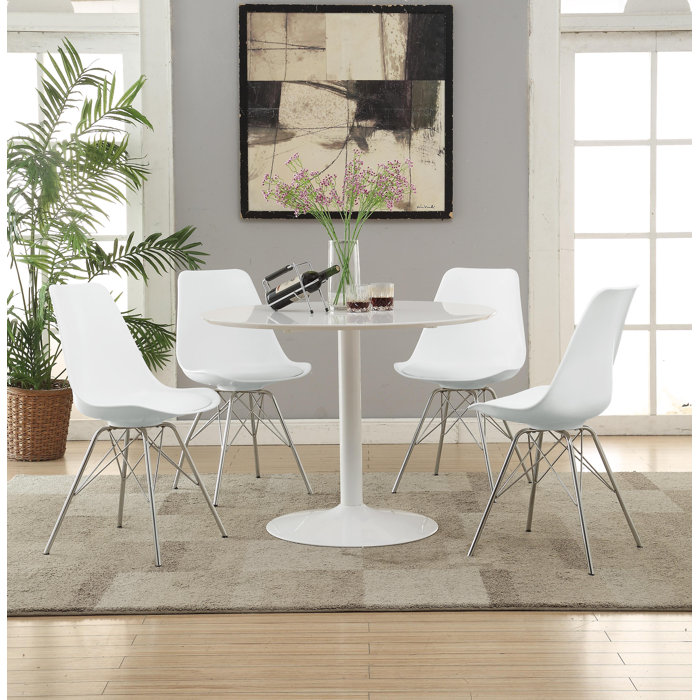 Wrought Studio Slade Faux Leather Upholstered Side Chair & Reviews ...