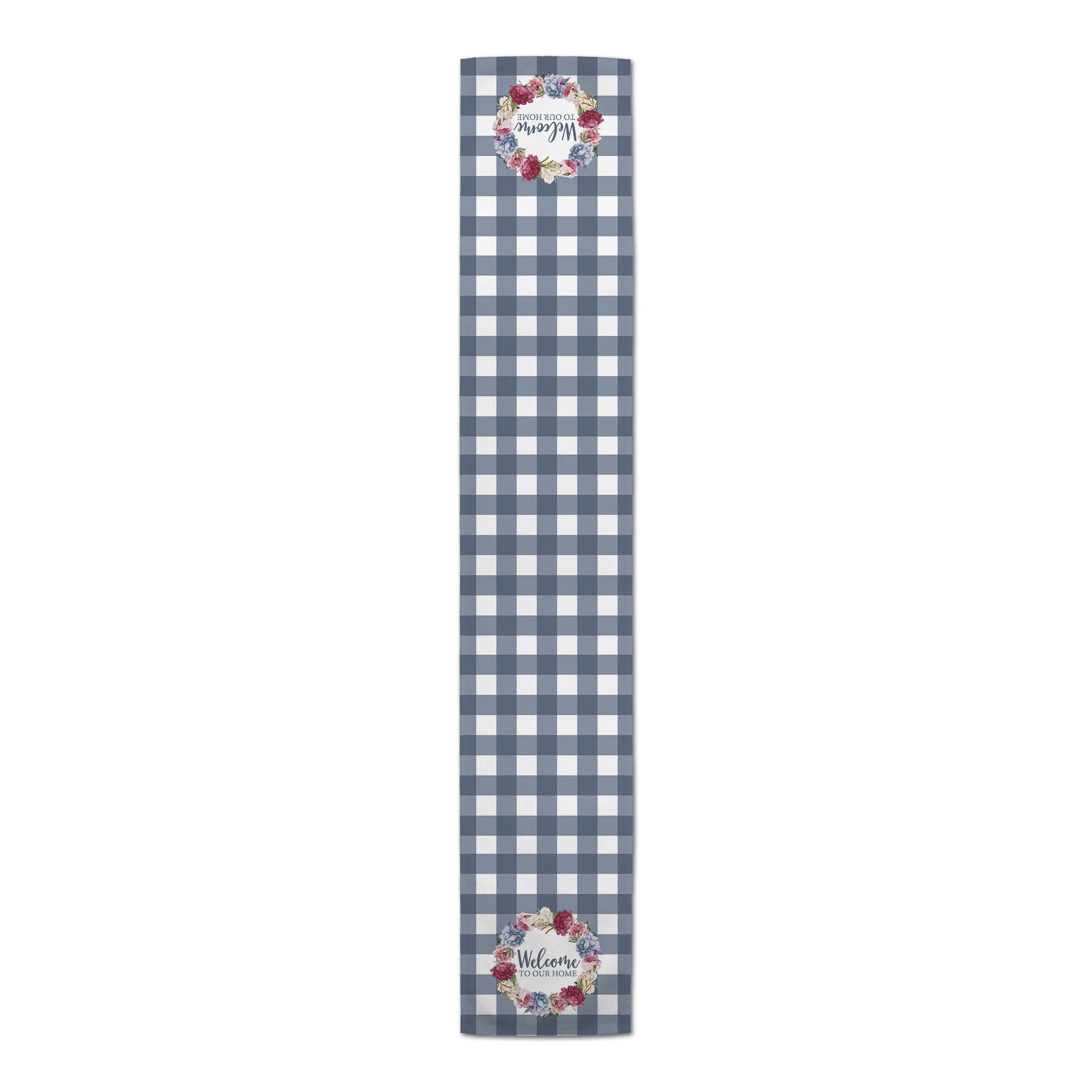 East Urban Home Dachi Rectangle Gingham Polyester Table Runner | Wayfair
