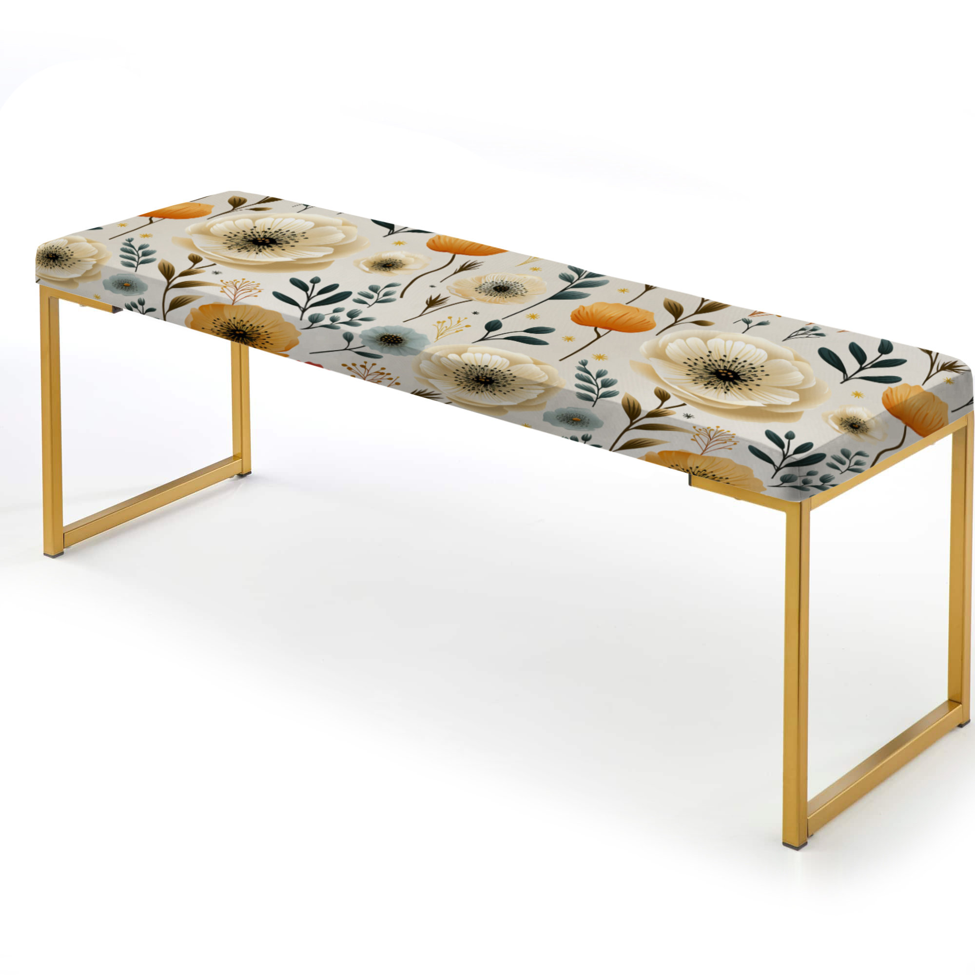 Design Art White And Yellow Playful Poppy Blossom Radiance - Floral ...