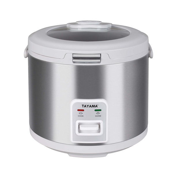 Tayama 20-cup Automatic Rice Cooker & Warmer With Glass Lid - Wayfair ...