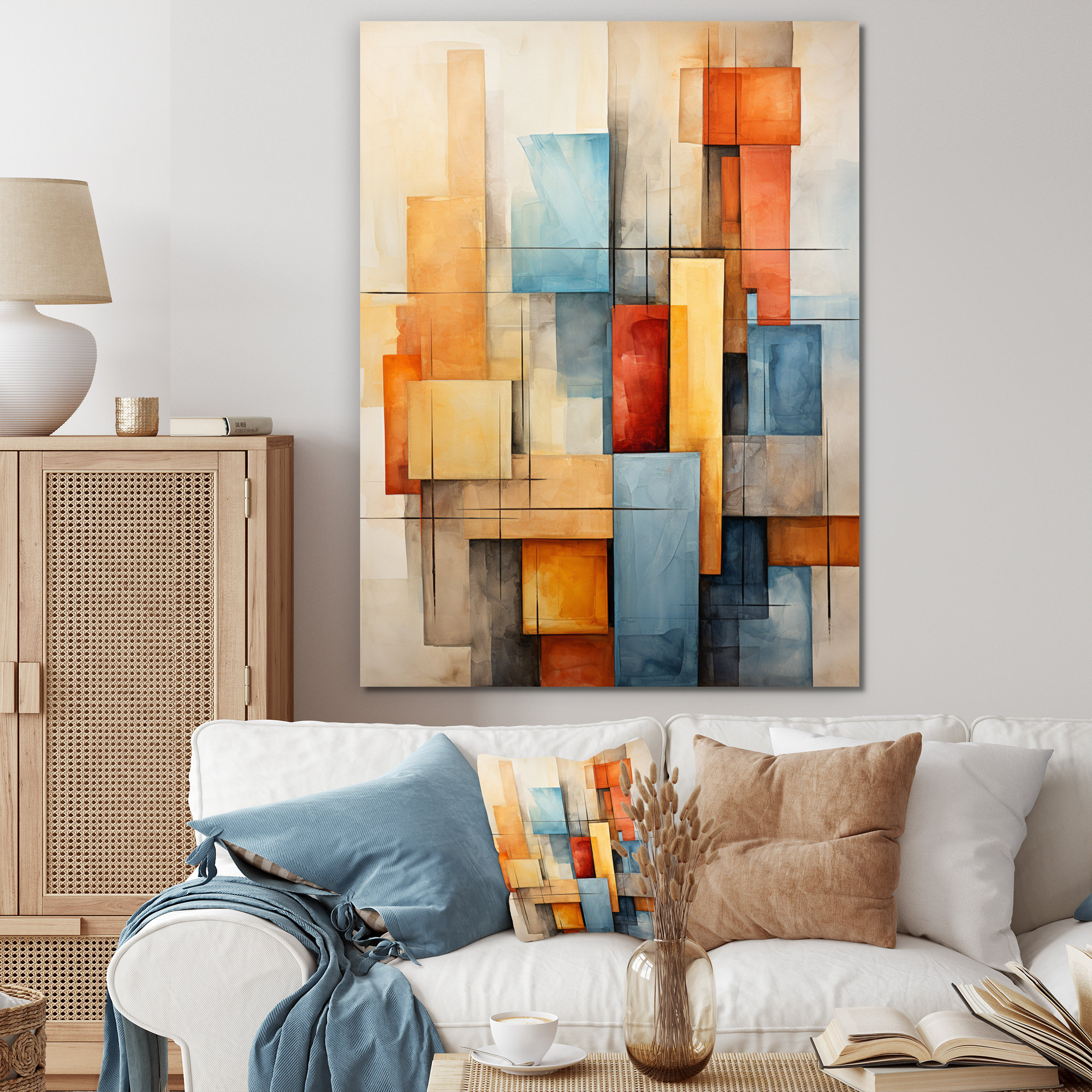 Ivy Bronx Hearl Cubism Fragmented Perspectives III On Canvas Print ...