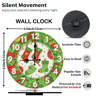 Ophelia & Co. Christmas-Clock-Face-With-Holiday-Stockings | Wayfair