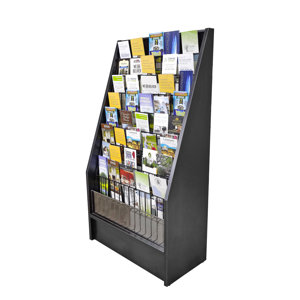 FixtureDisplays Literature Rack Brochure Holder Leaflet Coupon Stand ...