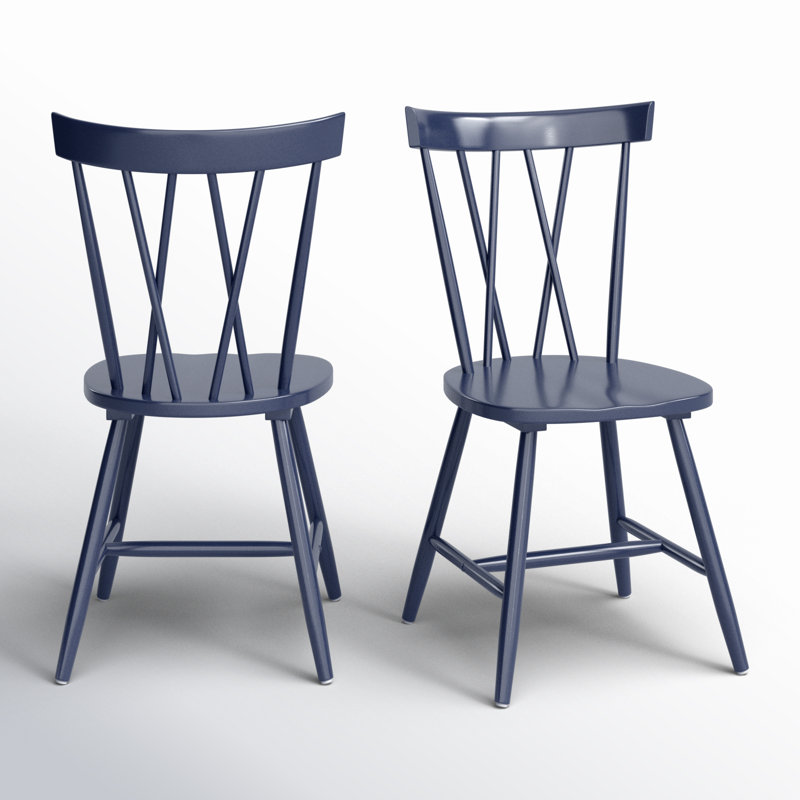 Birch Lane™ Porschia Cross Back Side Chair & Reviews | Wayfair