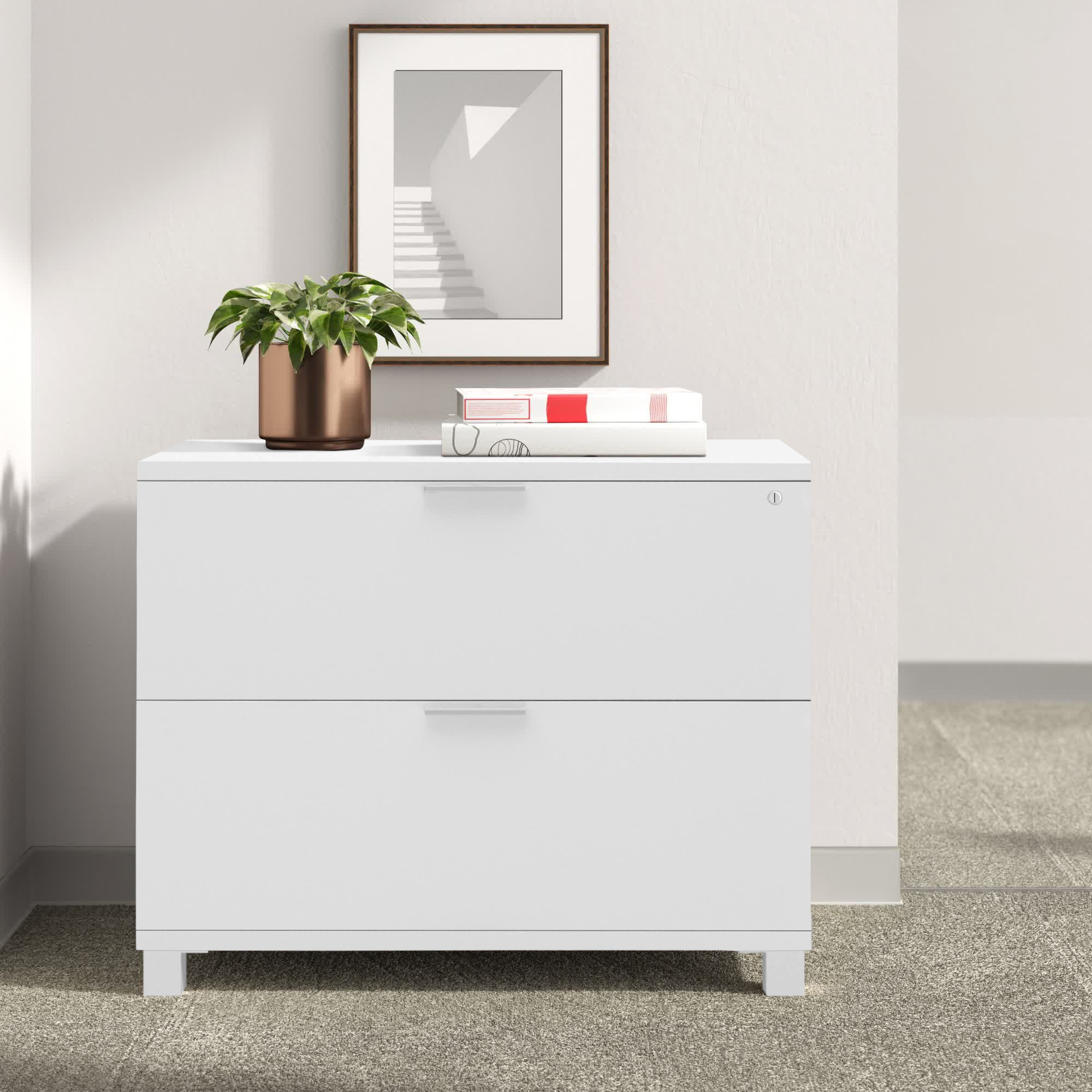 Ivy Bronx Imia 2-Drawer Lateral Filing Cabinet & Reviews | Wayfair