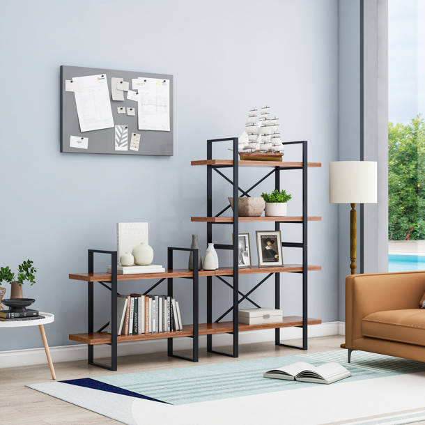 17 Stories Opperman 4 Piece Square Tiered Shelf | Wayfair