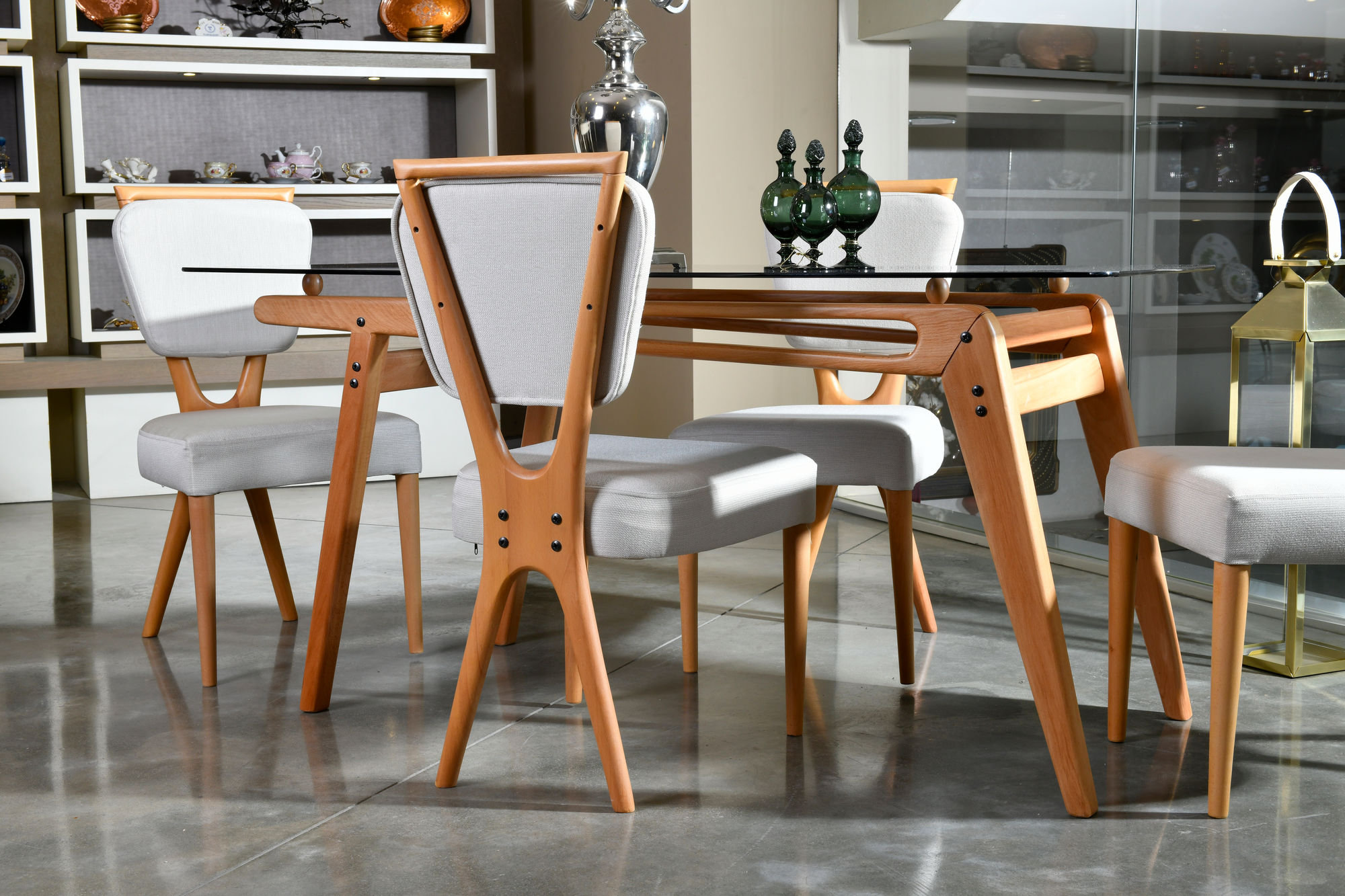 East Urban Home Poyen 4 - Person Dining Set | Wayfair