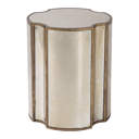 Uttermost Harlow Mirrored End Table & Reviews | Perigold