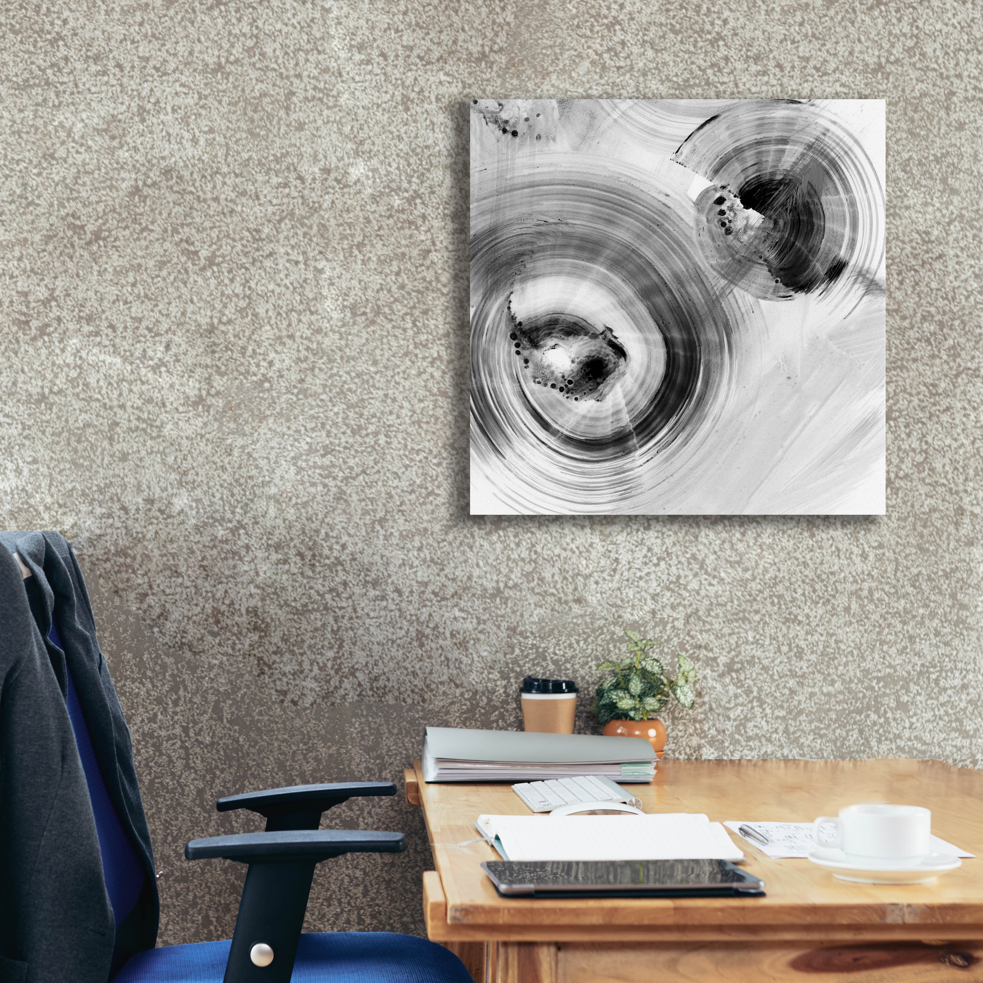 Ivy Bronx 'Reverse Ripple Effect 1' by Ethan Harper Canvas Wall Art, 26 ...