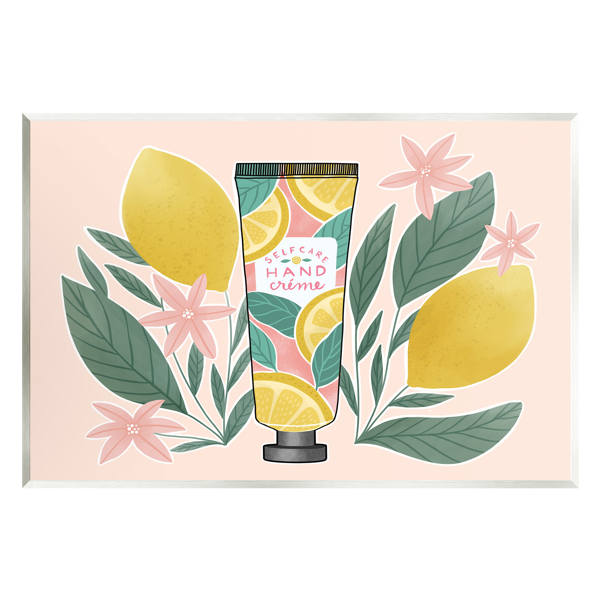 Stupell Industries Self Care Hand Creme Citrus Herbs by Richelle Lynn ...