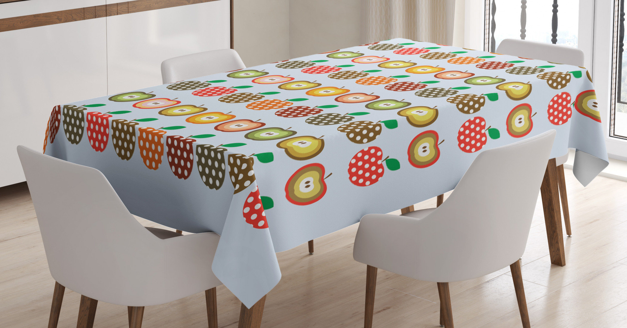 East Urban Home Apple Tablecloth | Wayfair