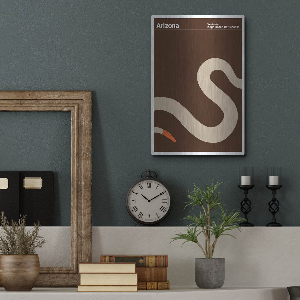 Ebern Designs " State Posters AZ " by Print Collection | Wayfair