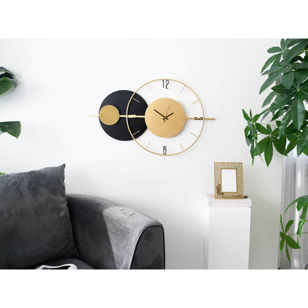 Canora Grey Alvidas Metal Wall Clock | Wayfair.co.uk