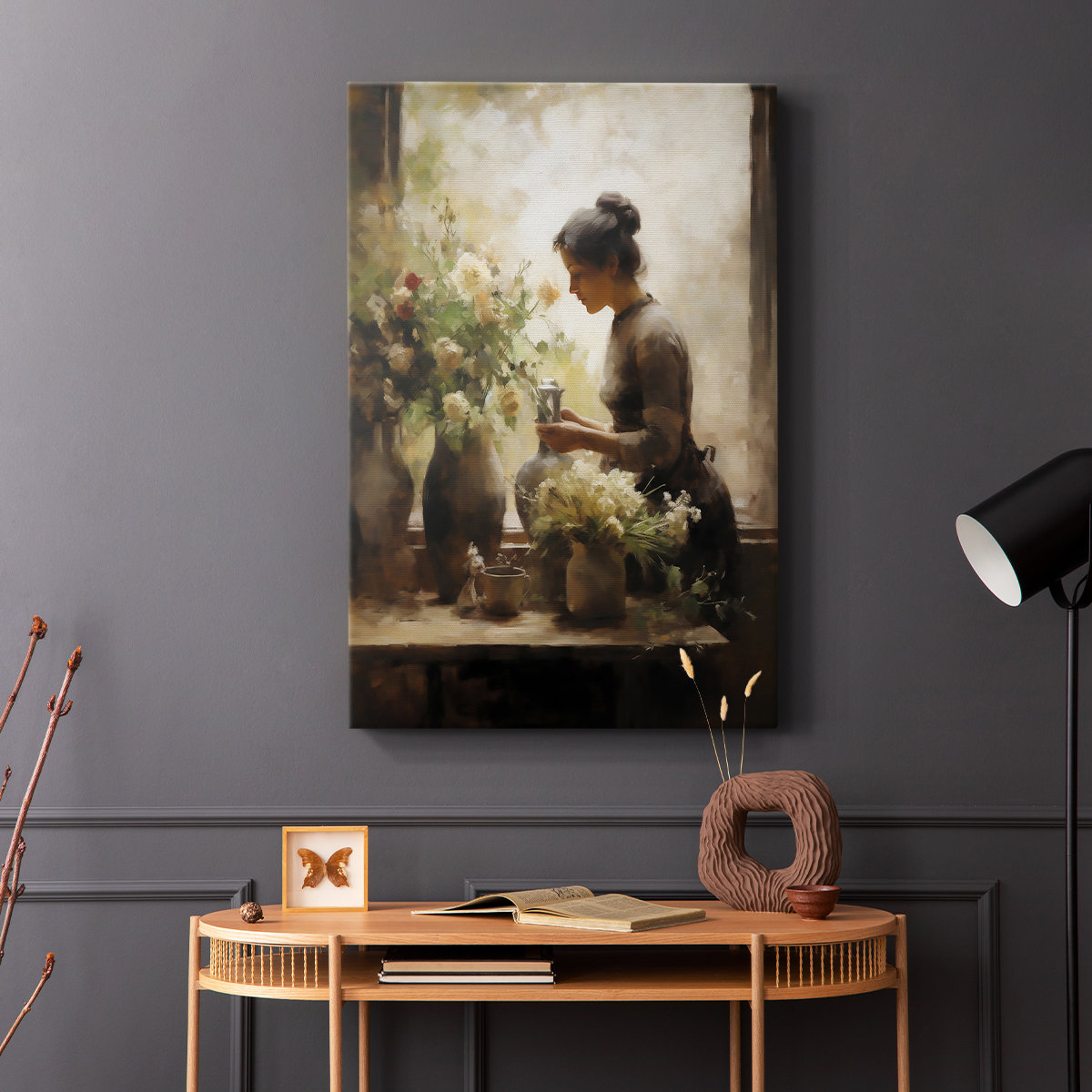 Lark Manor™ WOMEN Series CDXII -Premium Gallery Wrapped Canvas -Ready ...