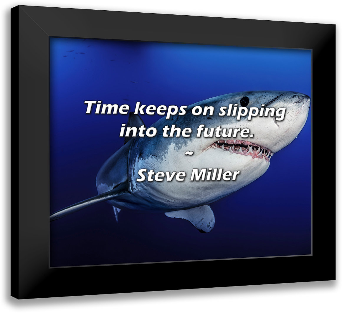 Ivy Bronx Steve Miller Quote: Time keeps on slipping into the future ...