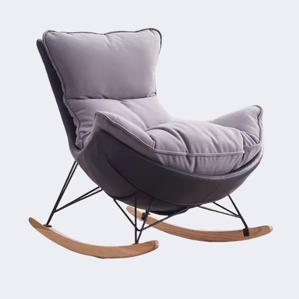 ChairVogue Nordic Leisure Single Light Luxury Rocking Chair Rocking ...