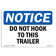 SignMission Do Not Hook to This Trailer Sign - Wayfair Canada