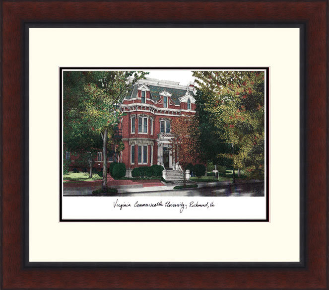 Campus Images NCAA VCU Rams Legacy Alumnus Lithograph Picture Frame ...