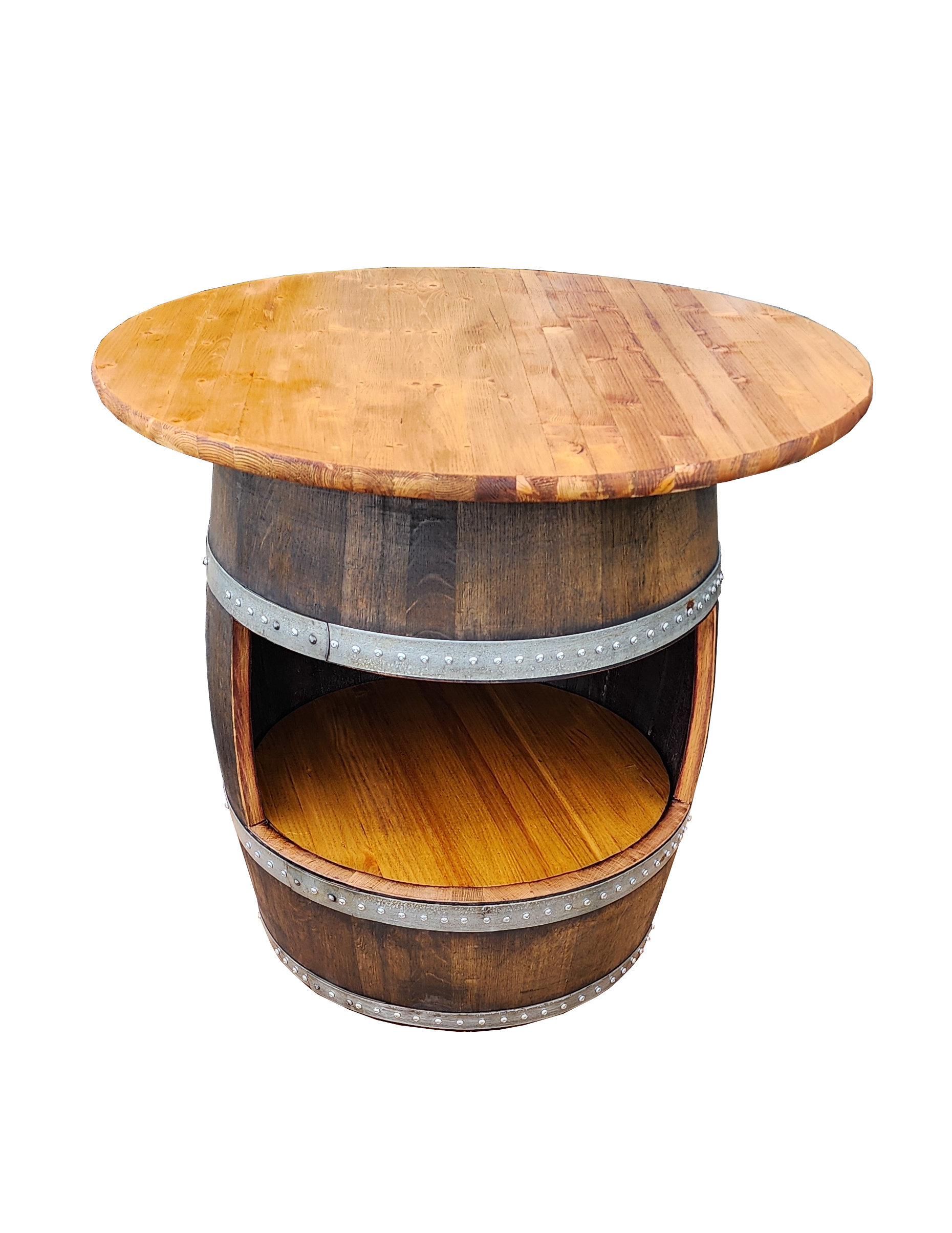 MGP Wine Barrel Counter Table with 36" Diameter Top - Wayfair Canada