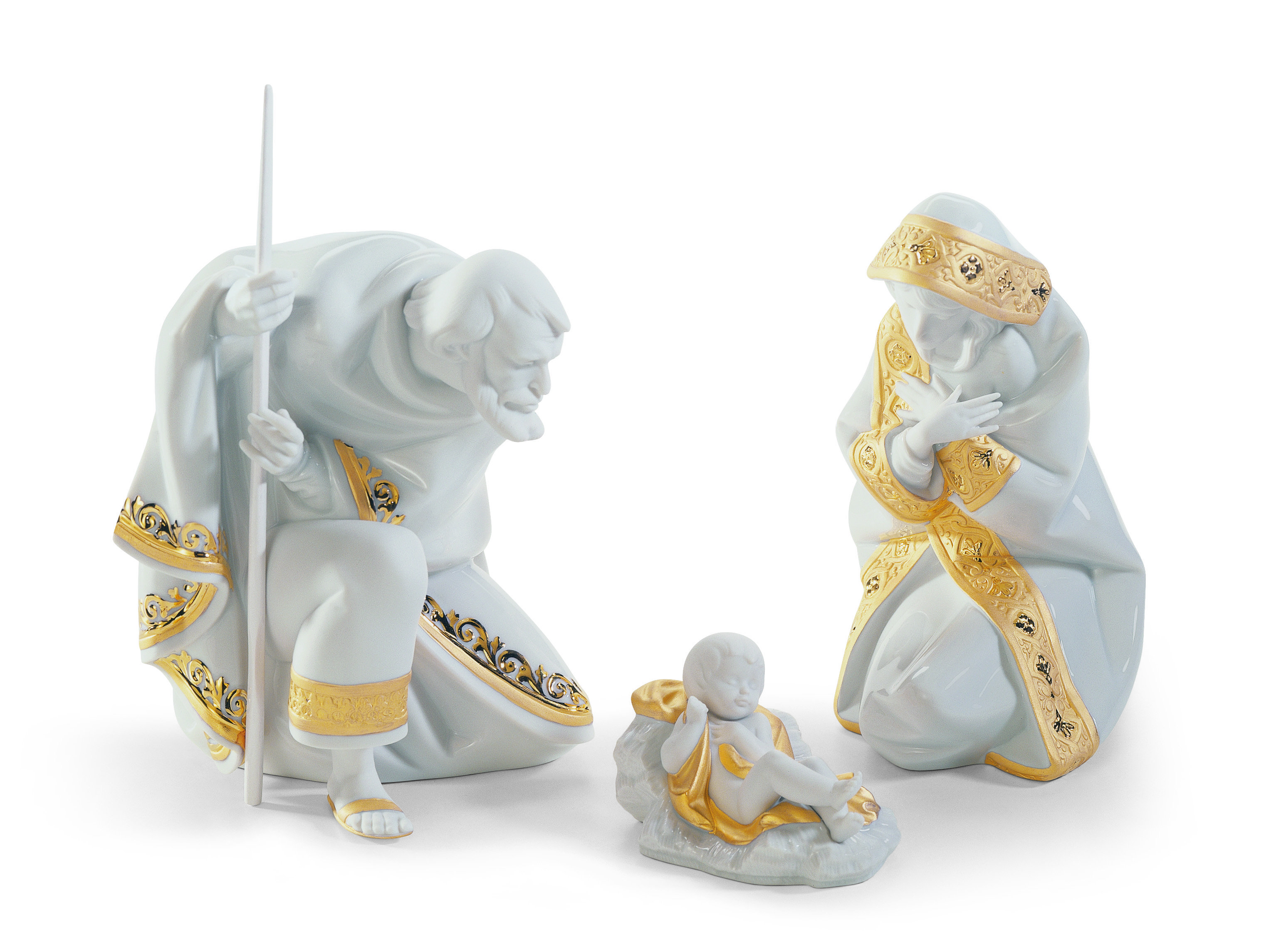 Lladro 3 Piece Silent Night Nativity Set - Wayfair Canada