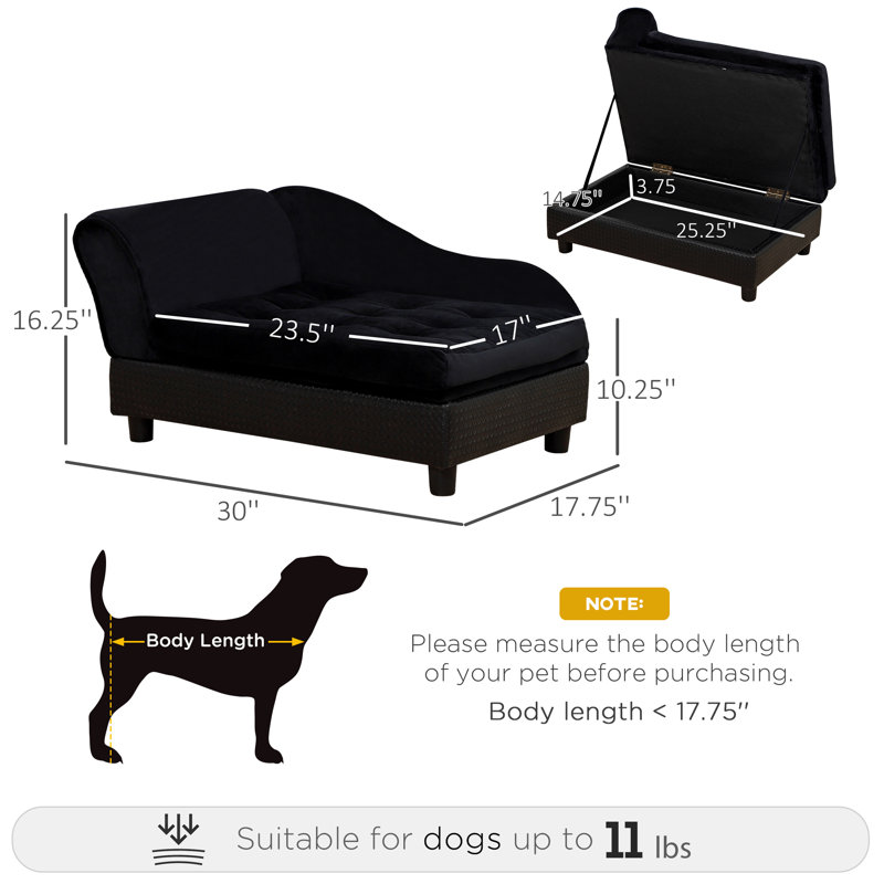 Archie & Oscar™ Ziva Dog Sofa & Reviews | Wayfair