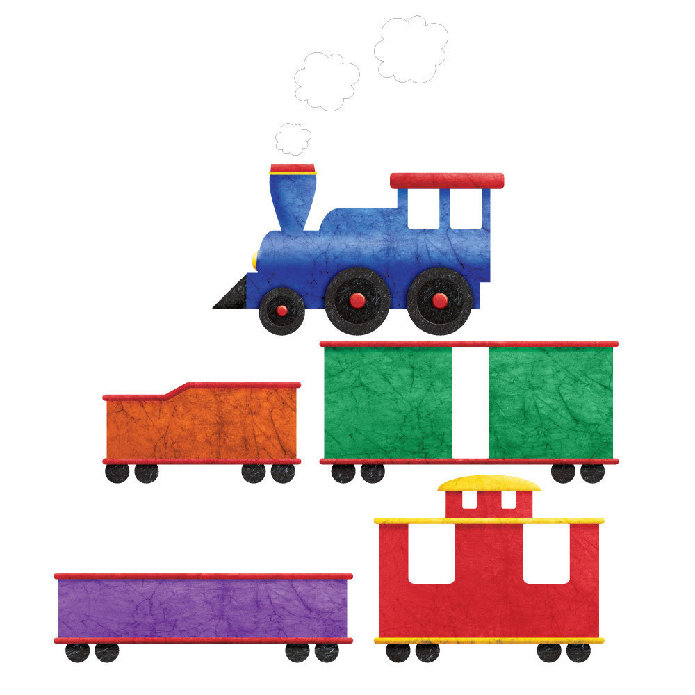 My Wonderful Walls Left Facing Train Wall Decal - Wayfair Canada