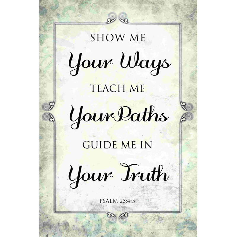 Trinx Show Me Guide Me | Wayfair