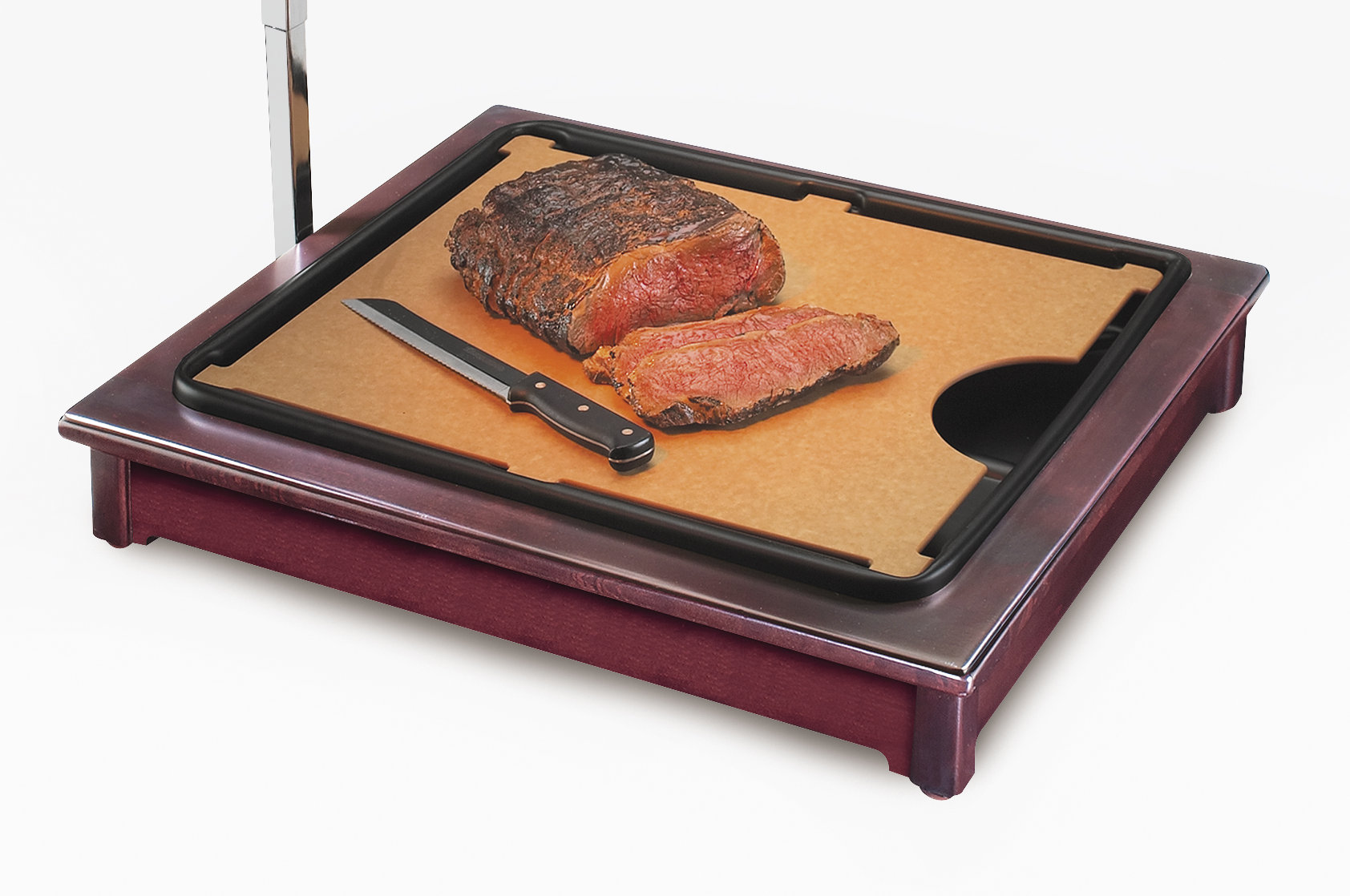Cal-Mil Cut-Mate Carving Station Kit, Drip Tray, and Cutting Board ...