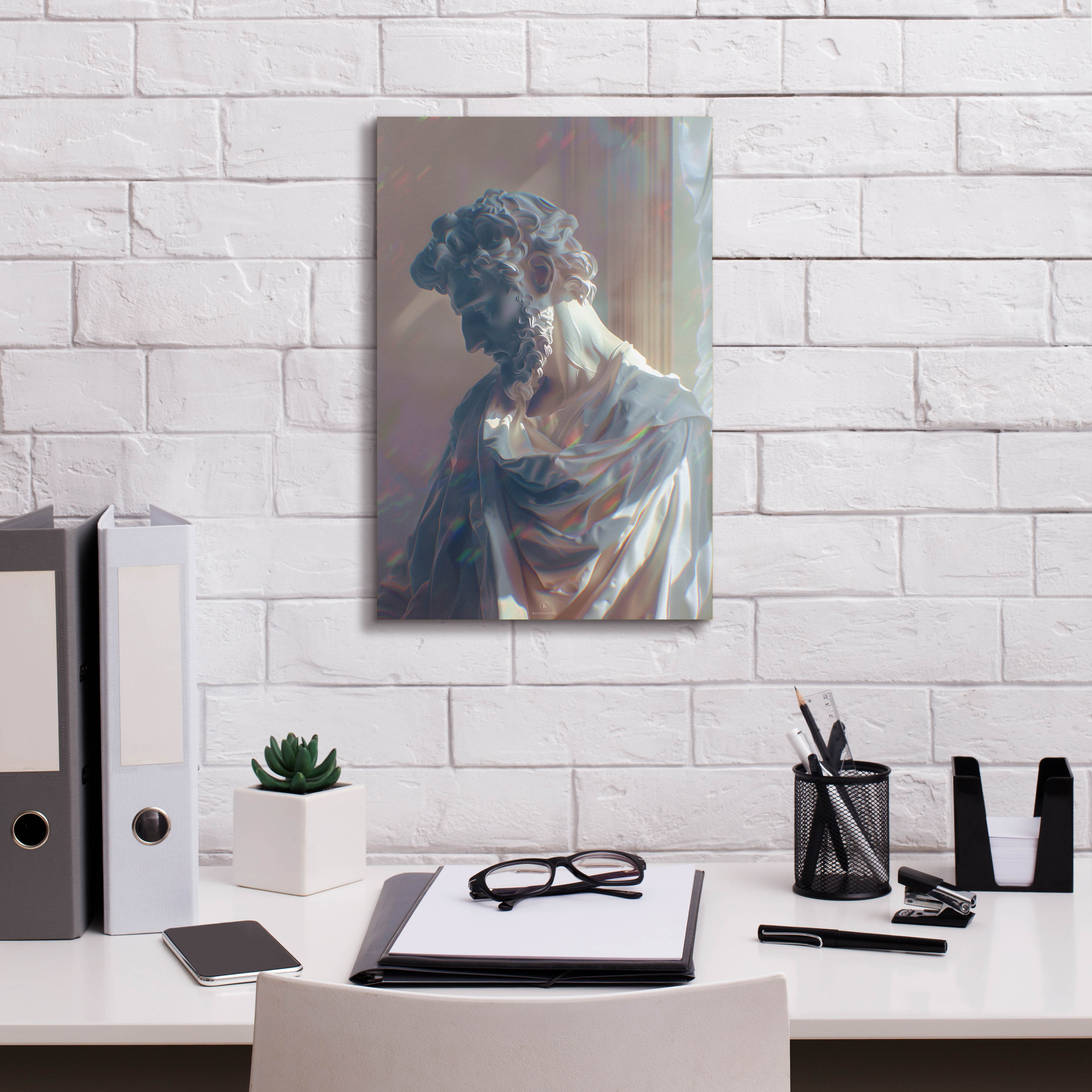 Epic Graffiti 'Reminiscing Of The Past' by Katalina Ooma Canvas Wall ...