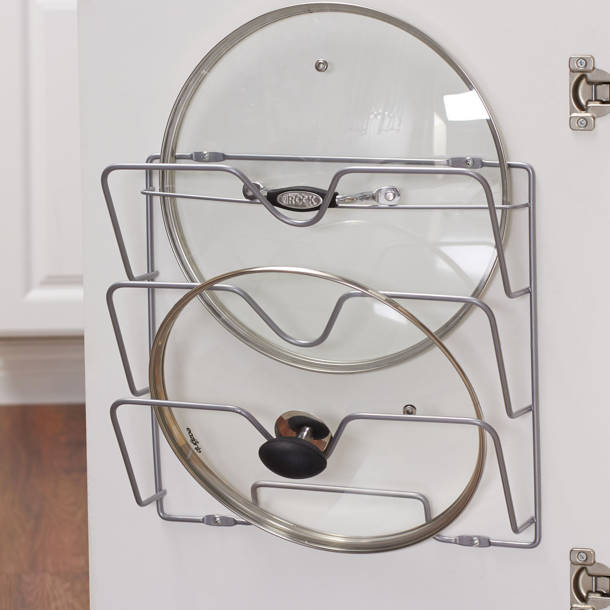Rebrilliant Metal Rectangle Wall Mounted Pot Rack & Reviews | Wayfair