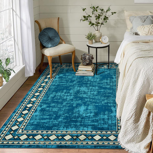 Union Rustic Izayuh Machine Washable Moroccan Rug | Wayfair