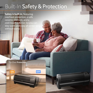 Lasko Electric Convection Baseboard Heater & Reviews | Wayfair