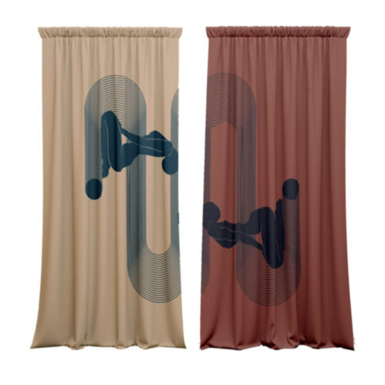Rosalind Wheeler Dienne Velvet Blackout Slot Top Curtain Pair | Wayfair ...
